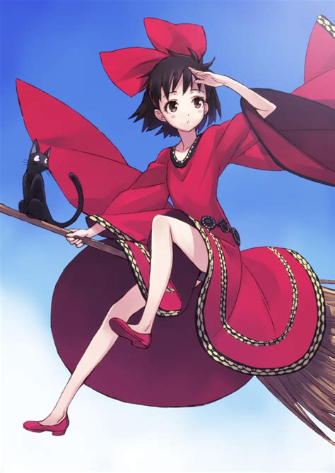 Kiki And Jiji Studio Ghibli And More Drawn By Matsuryuu Danbooru