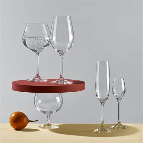 Crystalex Viola Crystal White Wine 350ml Set Of 6 E Shop Direct