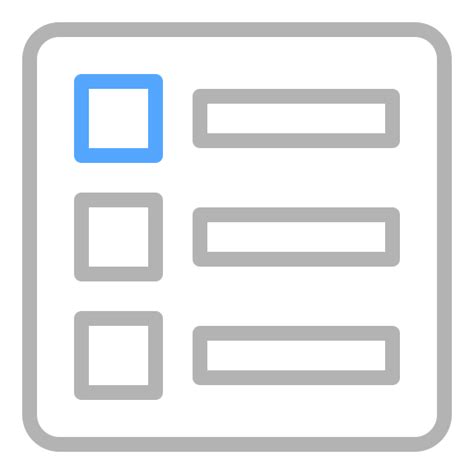 Align Generic Outline Color Icon