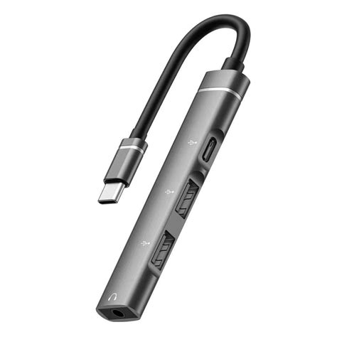 Преход кабел Otg Usb Type C мъжки към 2хusb 3 0 женско