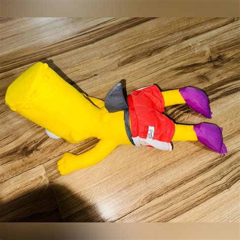 Simpsons Toys The Simpsons Bart Simpson Shark Fin Swimming Jumbo
