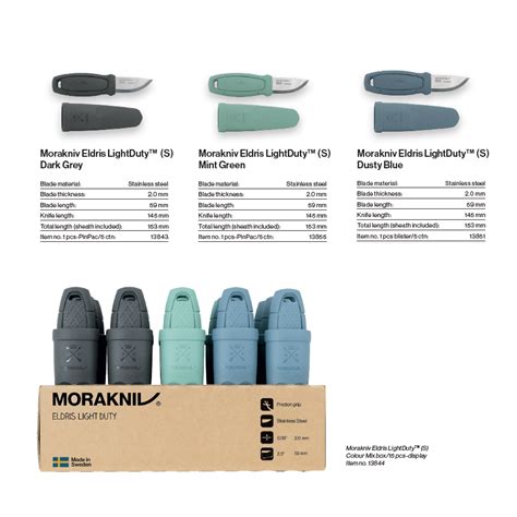 Cuchillo Eldris Ligth Morakniv