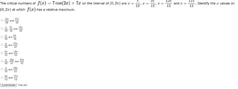 Solved And R Identify The Values On The Critical Chegg Com
