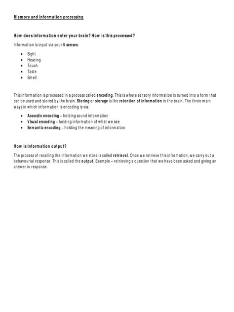 chapter 2 memory pdf long term memory memory