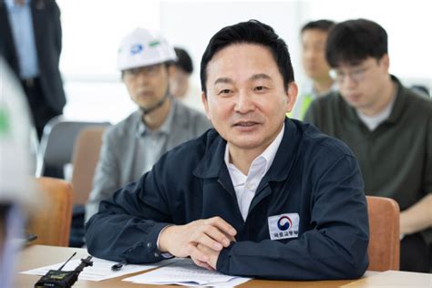 원희룡 장관 공공발주 현장부터 쾌적한 휴게공간 마련 서울경제