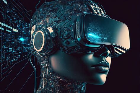 Premium Ai Image Concept Of Artificial Intelligence And Virtual Reality