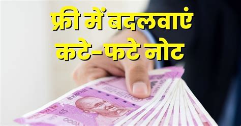 हर बैंक नहीं बदलता कटे फटे नोट फ्री में बदलवाने हैं तो इन बैंकों में