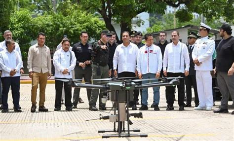 Presentan De La Primera Flotilla De Drones Artillados En Chiapas Notigram