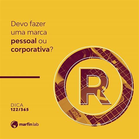 DEVO INVESTIR NA MINHA MARCA PESSOAL OU NA EMPRESA A resposta é depende O que você deseja
