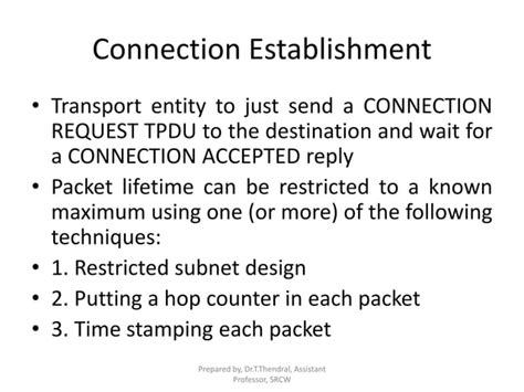 Transport Layer Pptx Computer Networking Computing