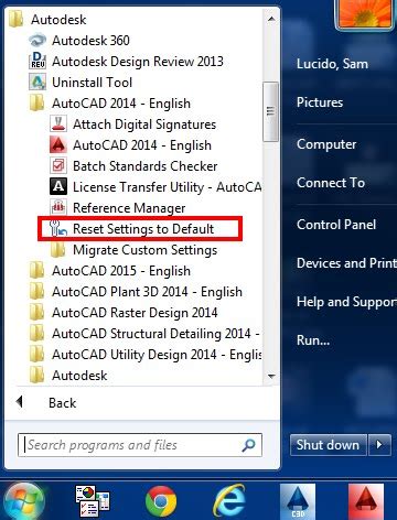 Civil Engineering How To Reset AutoCAD To Defaults