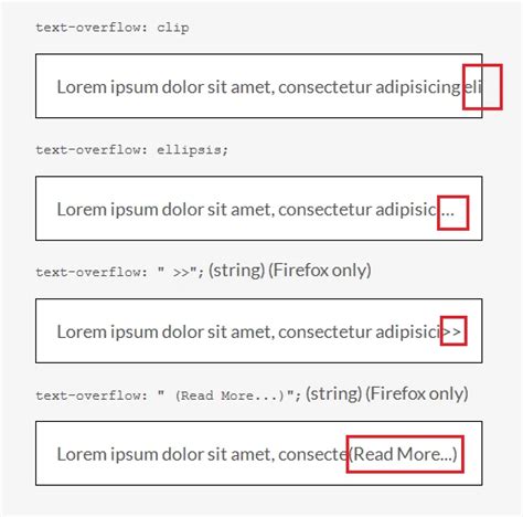 Css テキストオーバーフロー処理 Text Overflow 属性詳解 Itチュートリアル