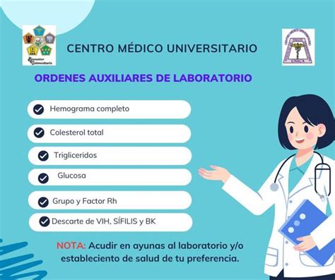 Cronograma de Examen médico para los ingresantes de las modalidades de