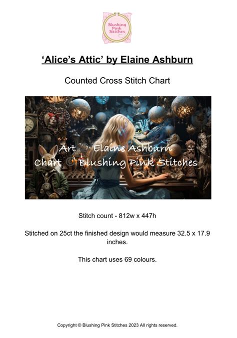 Alices Attic Fantasy Fairytale Cross Stitch Pattern Etsy