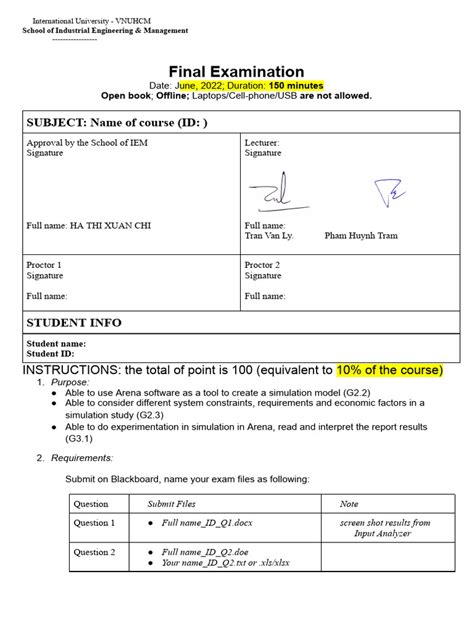Simulationlab Final 2022 Pdf Microsoft Excel Computing
