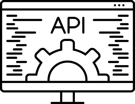 Line Icon For Api Vector Art At Vecteezy