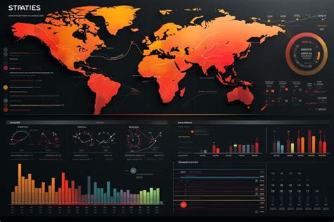 Premium AI Image Infographics Presenting Statistical Insights Into