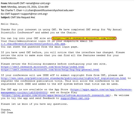Chair How To Share Conference Link Microsoft Conference Management Toolkit Documentation