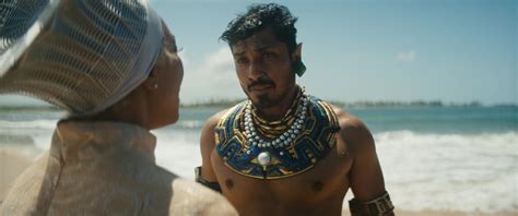 Auscaps Tenoch Huerta Mejía Shirtless In Black Panther Wakanda Forever