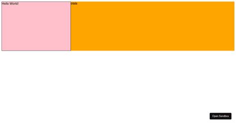 Resizable Panes Demo Codesandbox