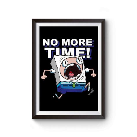 Spongebob Squarepants No More Time Poster