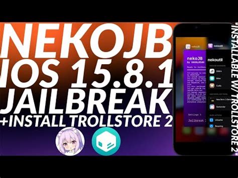 How To Jailbreak IOS With NekoJB Jailbreak Install Trollstore On IOS Full