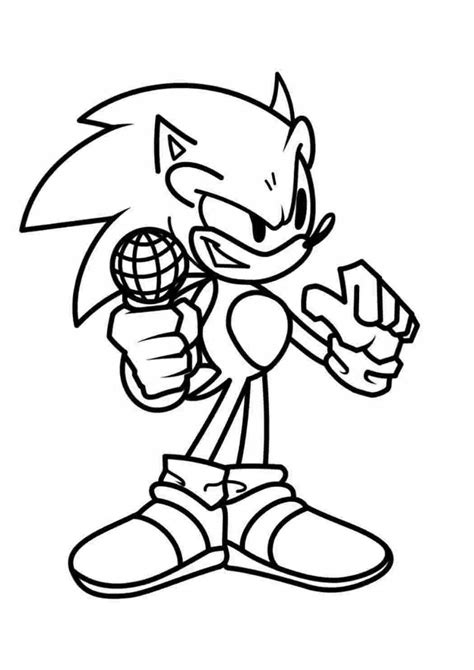 Darkspine Sonic Coloring Pages