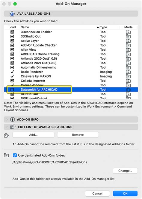 Archicad Checkboxpng
