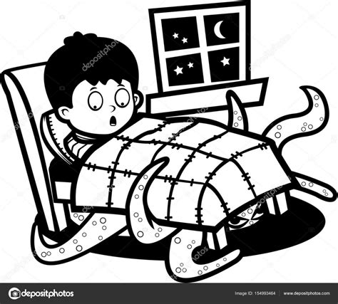 Monster Under Bed Stock Vector Image By ©cthoman 154993464