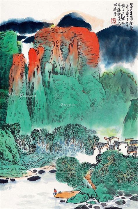 华拓 婺源写景2015南京春季艺术品拍卖会六朝艺宴拍品价格图片拍卖专场拍卖会预展拍卖会结果卓克拍卖频道