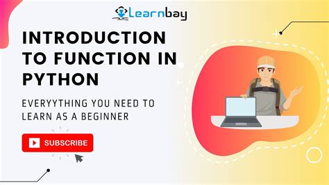 Introduction To Function In Python Python Learnbay Youtube