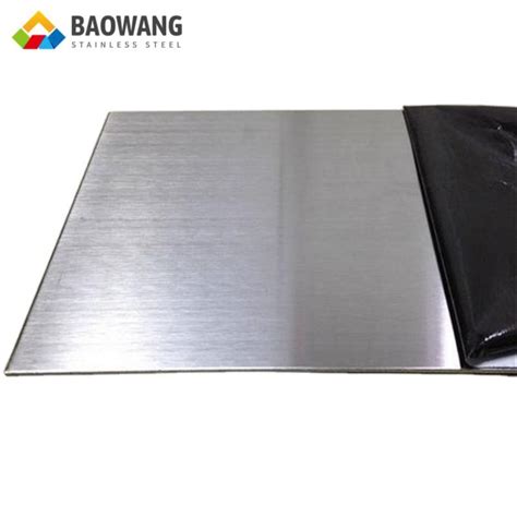 Supply 2b Ba Hairline Satin Finish ASTM 316 316L Stainless Steel Sheet
