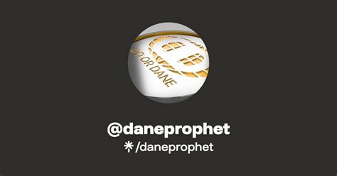 Daneprophet Listen On Youtube Spotify Apple Music Linktree