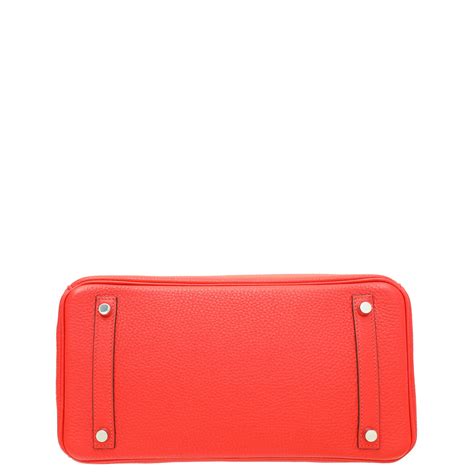 Hermes Bicolor Retourne Verso Birkin 30 Bag W Twillies The Closet