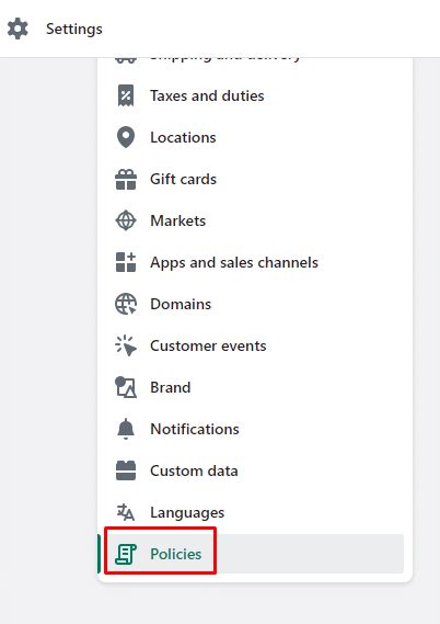 How To Add Terms And Conditions To Shopify
