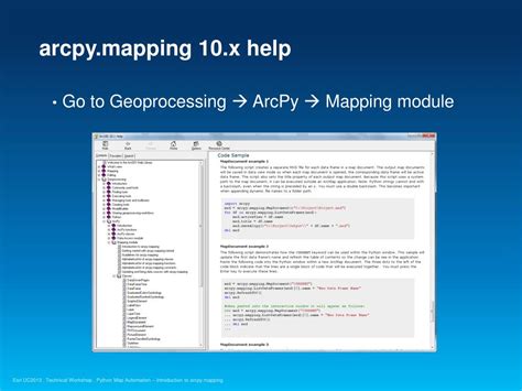 Ppt Python Map Automation Introduction To Arcpymapping Powerpoint