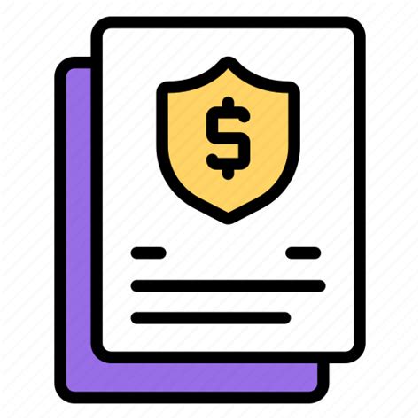 Financial Security Document File Doc Archive Business Document Icon Download On Iconfinder