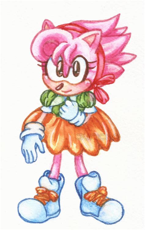 Sonic The Pink Hedgehog By Juricha On Deviantart