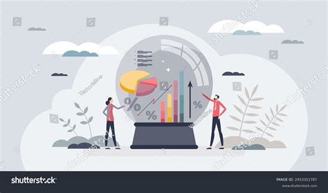 Predictive Analytics Future Business Data Modeling Stock Vector