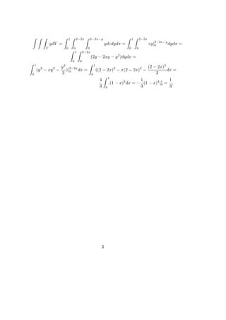 Example Triple Integral PDF