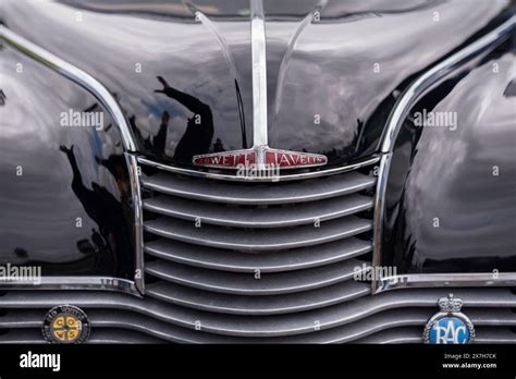 Grille Of A 1940s Jowett Javelin At The 100th Breakfast Club At