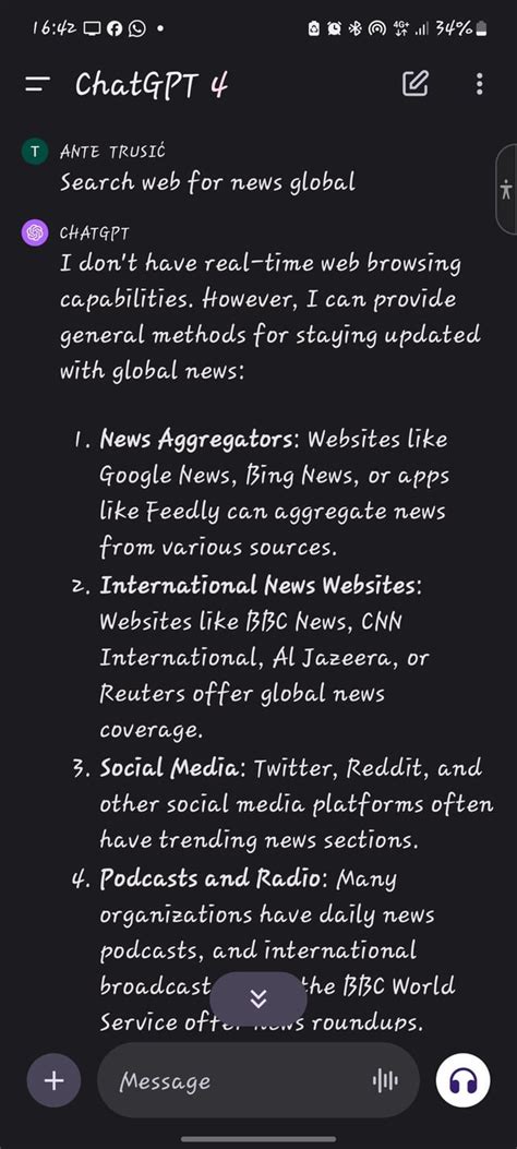 Gpt 4 Doesnt Have Internet Acsess Ropenai