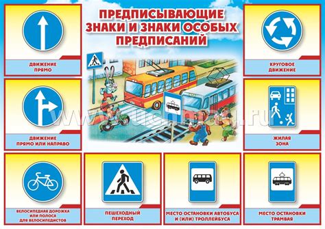 Дорожные знаки: комплект из 4 плакатов с методическими рекомендациями ...