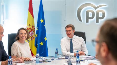 Feijóo Ordena Al Pp Una Ofensiva De Propuestas Para Pedro Sánchez