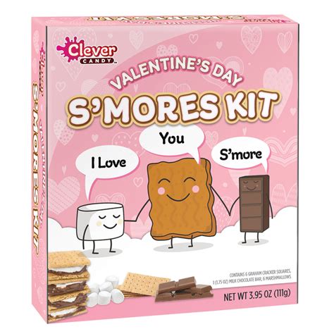 Clever Candy Valentines Smores Kit Nassau Candy