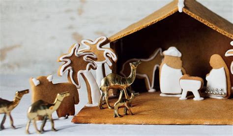 Gingerbread Nativity Recipe Christmas Gingerbread House