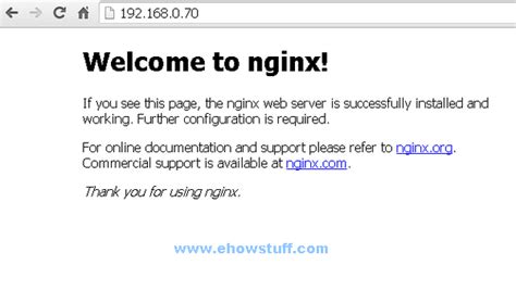 How To Install Nginx On Centos Rhel Linux Tutorials For Beginners