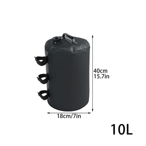 Vattentak Vikter Tältvikter 10 L 20l Tung Vattenvikt För Tält Bärbara