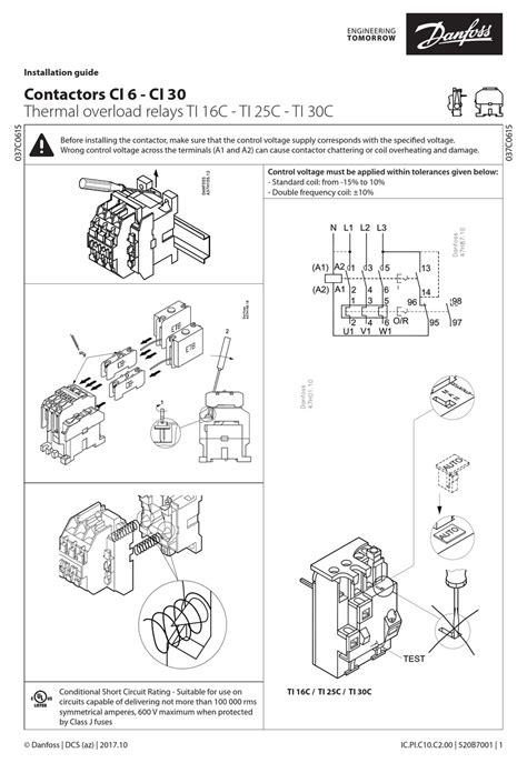Danfoss Contactor Wiring Diagram Wiring Flow Schema