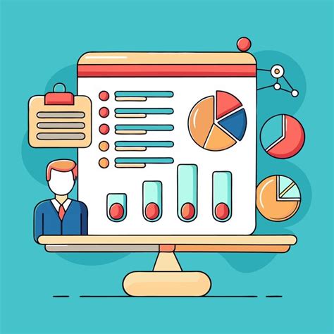 A Whiteboard With A Businessman Charts And Graphs Representing Business Data And Analysis